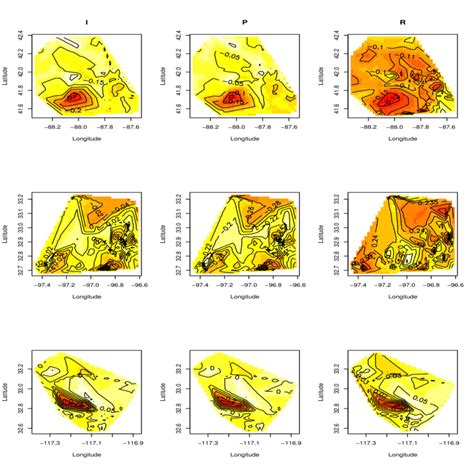 3 Residual Spatial Surfaces Associated With The Three Processes Net Download Scientific