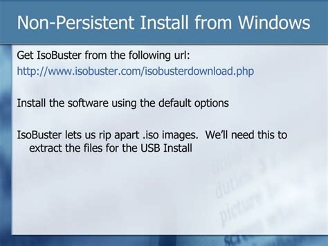 Backtrack USB PPT