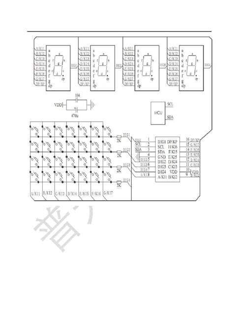TM Datasheet Pages PTH Driver Control Keyboard Scanned Special Integrated Circuit