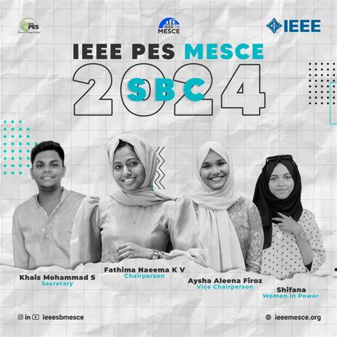 ieee pes sbc mesce on linkedin say hello to our new team ieee power