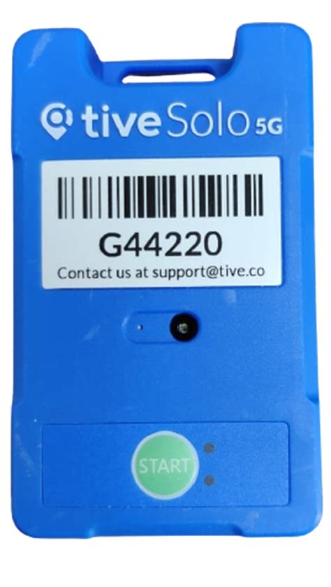 Tive Solo 5g Temperature Data Logger 96mm X 58mm X 195mm Model Name