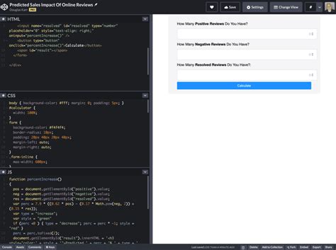 Codepen Built Test Share And Discover Html Css And Javascript