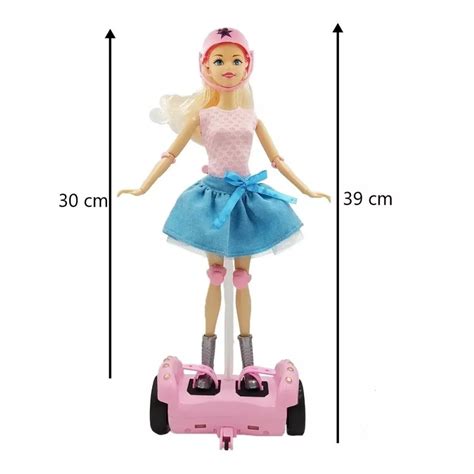 عروسک باربی اسکوتر سوار کنترلی 30 سانتیاسباب بازی
