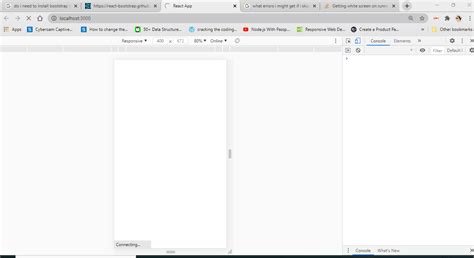 Javascript Getting White Screen On Running Npm Start In My React Js