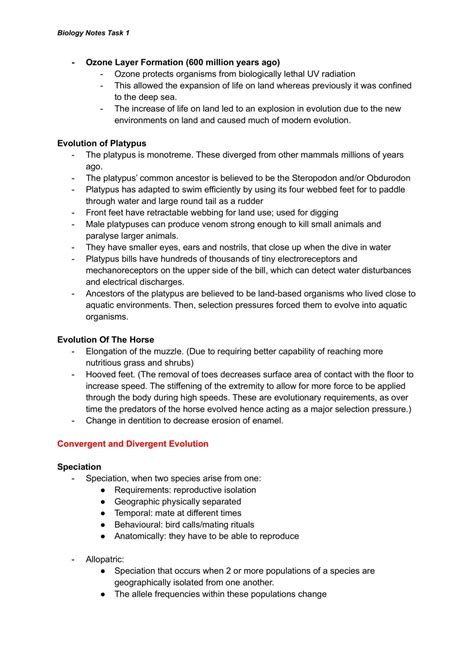 Extensive Biology Notes For Module 3 Parts Of Mod 4 Biology Year 11 Hsc Thinkswap