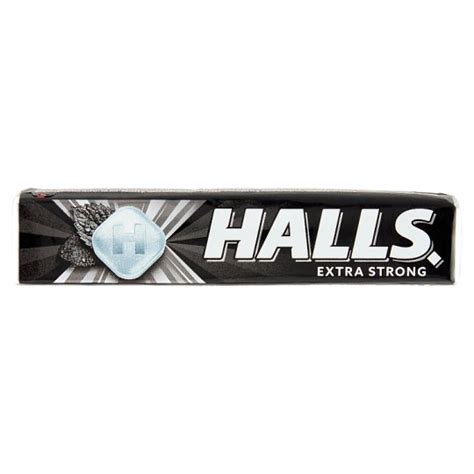 Halls extra erős mentol-eukaliptusz ízű töltetlen keménycukorka 33,5 g ...