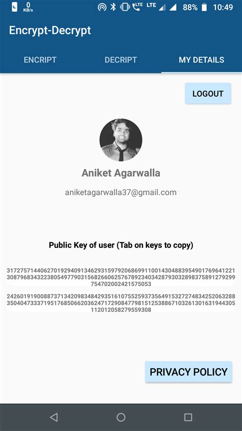 Github Ani37encryptdecrypt An Android App On Encryption And Decryption On Elliptical Curves