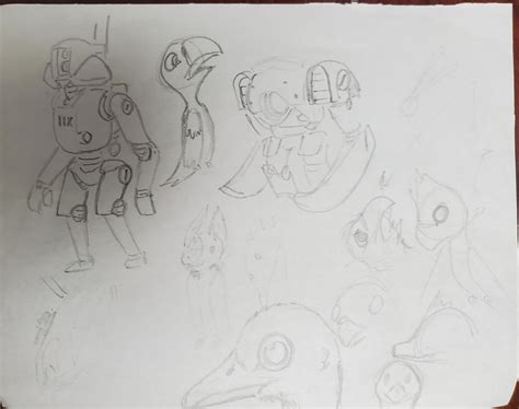 Robots And Birds By Crossdevice On Deviantart