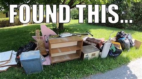 LOOK WHAT I FOUND IN THE TRASH THIS WEEK - Trash Picking Ep. 145 - YouTube