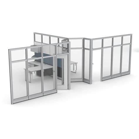 Glass Cubicles Office Cubicles W Locking Doors Free Shipping