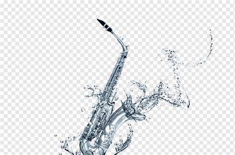 саксофон музыкальный инструмент саксофон креатив иллюстрация Png
