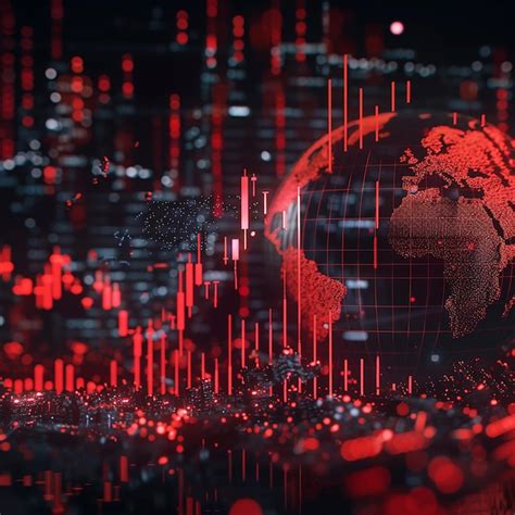 Glowing Particles Background Premium Ai Generated Image