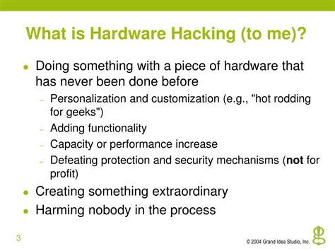 PPT Advanced Hardware Hacking Techniques PowerPoint Presentation Free Download ID 696022