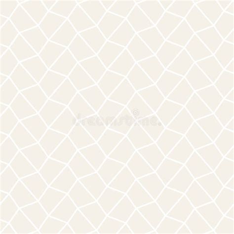 Vector Seamless Subtle Lattice Pattern Modern Stylish Texture With Monochrome Trellis