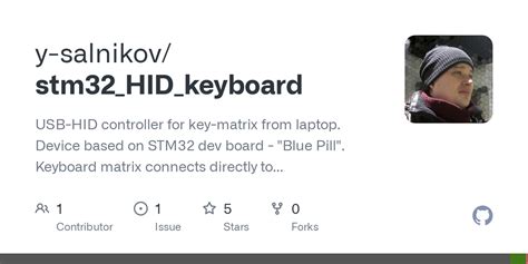 Github Y Salnikovstm32hidkeyboard Usb Hid Controller For Key
