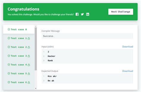 HackerRank Day 6 Lets Review 30 Days Of Code Solution EGrasps