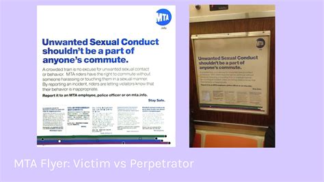 MTA PSA Redesign Sexual Harassment Royee Weng