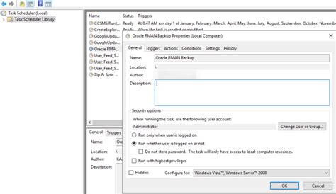 Rman On Windows Backup And Restore 11g R2 Database Duh Microsoft Did