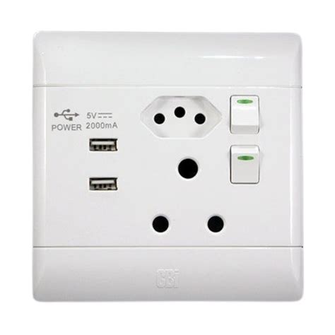 Switch Socket Combo 4x4 15a And 1x New Rsa And 2x Usb • Northside Electrical