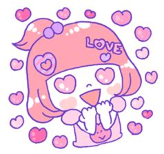 Kawaii Yumekawa Sticker By Monimoni Sticker