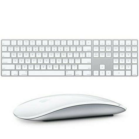 Apple Magic Keyboard With Numeric Keypad And Magic Mouse New