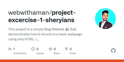 Github Webwithamanproject Excercise 1 Sheryians This Project Is A