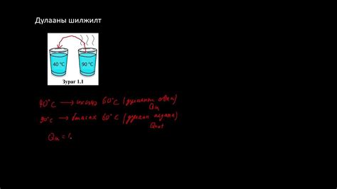 Физикийн хичээл №47 Дулаан шилжилт Youtube