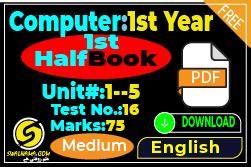 1st Year Computer Science Chapter Wise Test Pdf Swalnama Com