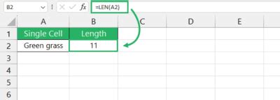 How To Count Characters In Cells Excel Formula Spreadsheeto