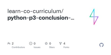 GitHub Learn Co Curriculum Phase Conclusion To Python Fundamentals