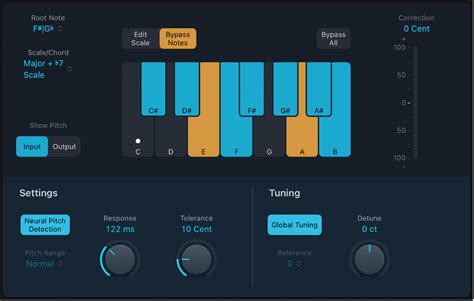 Exclude Notes From Pitch Correction In Logic Pro For IPad Apple Support