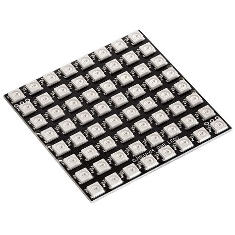 Azdelivery U 64 Led Matrix Panel Ws2812b 8 X 8 Module Compatible With