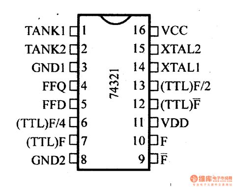 Series Digital Circuit Of LS Crystal Controlled Oscillator Oscillator Circuit Signal
