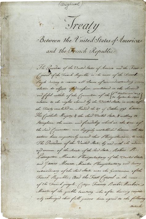 Louisiana Purchase Documents Signed By Napoleon On Display At The Old