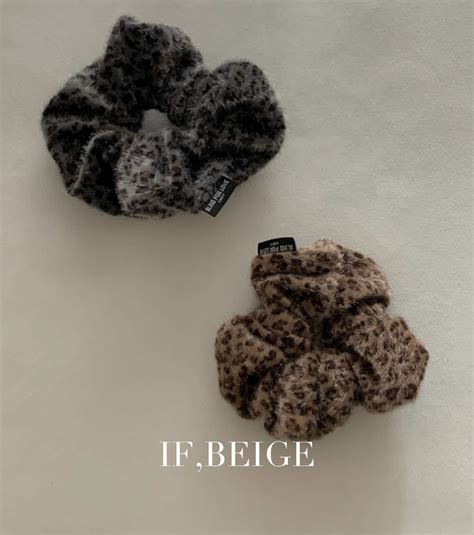 이프베이지 당일최저가국내제작주문폭주백화점유통 겨울신상 레오파드무늬 호피털곱창 송치퍼 털슈슈 털스크런치 곱창머리끈 라벨곱창머리끈 털헤어끈 머리끈세트 똥머리곱창