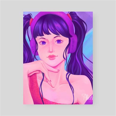 Musa An Art Print By Sofia C Inprnt