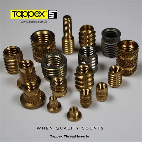 Tappex Thread Inserts Are World Renown For The Quality Of Products Manufactured Whether For