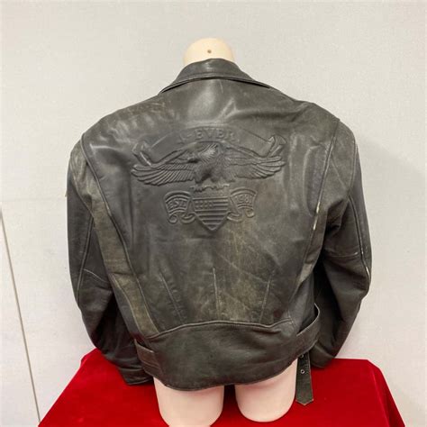 Vintage Leather Motorcycle Jacket S Used Good Salvos Stores