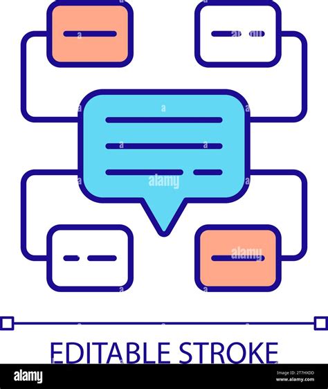 2d Customizable Thin Line Constructivism Icon Stock Vector Image And Art