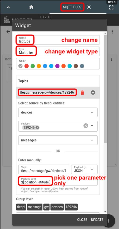Better Together Mqtt Tiles Integrated Into The Flespi Panel