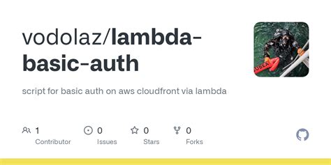 Github Vodolaz Lambda Basic Auth Script For Basic Auth On Aws Cloudfront Via Lambda