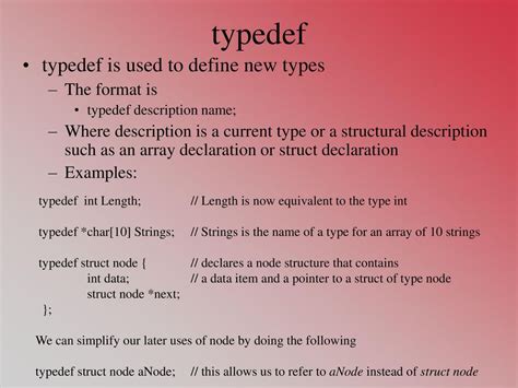 C Structures And Memory Allocation Ppt Download