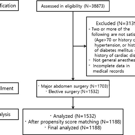 Patient Selection As Per Strobe Flowchart Strobe Strengthening The