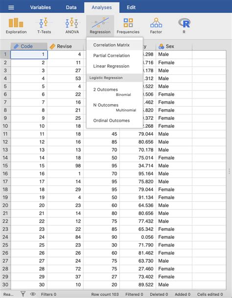 From Spss To Jamovi Correlation — Jamovi Documentation