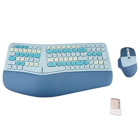 Ergonomic Wireless Keyboard And Mouse Combo Comfort And Style Electronikz