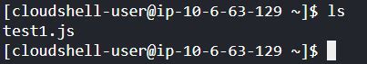 AWS CloudShellでコマンドを実行するサンプル ITSakura