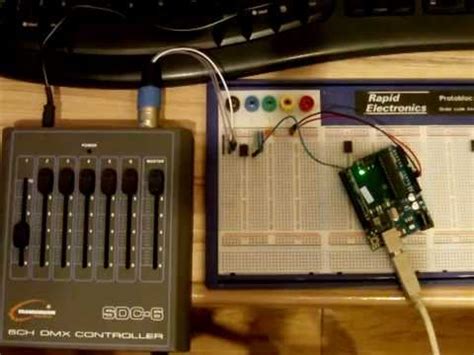 2 How To ArDMX Receiving DMX With Arduino YouTube