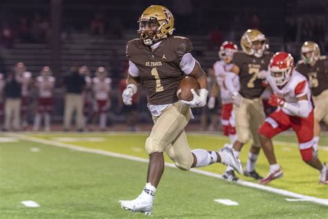 Devyn Turner Rushes For 3 Tds In St Francis 45 14 Victory Over