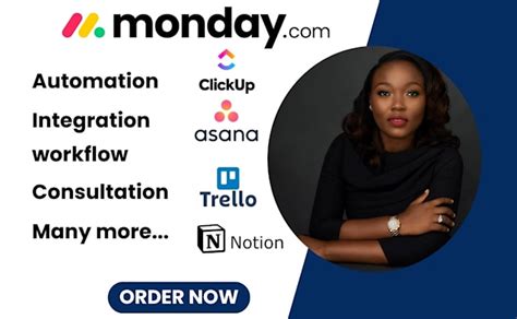 setup workflow integrate and automate your trello clickup notion monday com by rose ol fiverr