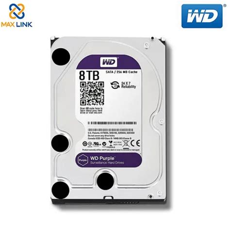 Ổ cứng HDD WD Purple 10Tb SATA3 7200rpm 256Mb WD102PURZ